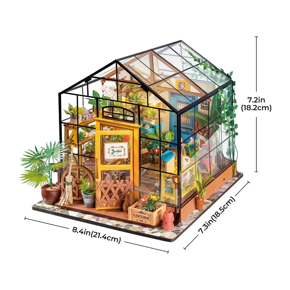 Cathy Flower House Rolife DIY Miniature House – Wasson Nursery